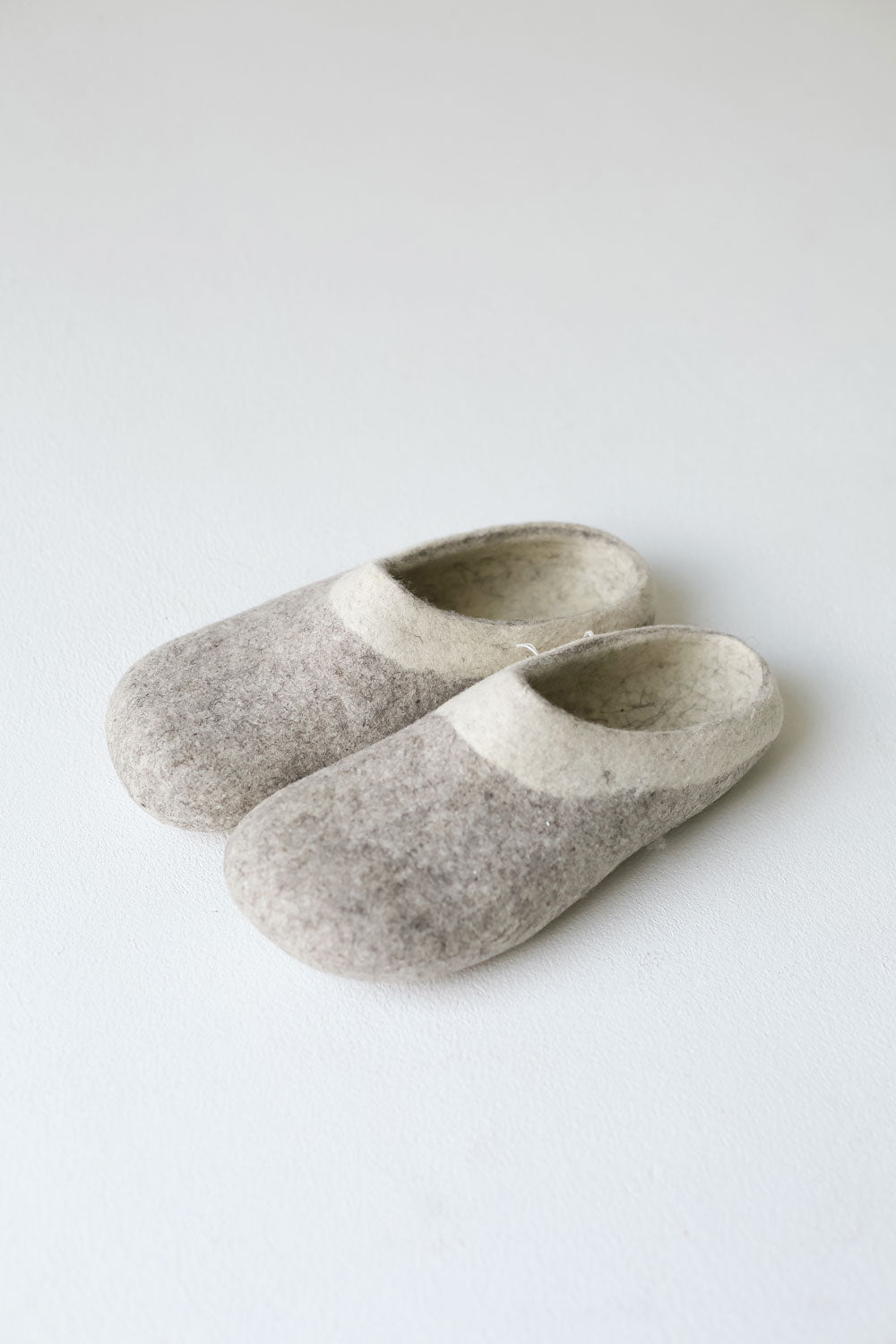 Plain Handmade Felt Slippers – Silk Road Handiworks